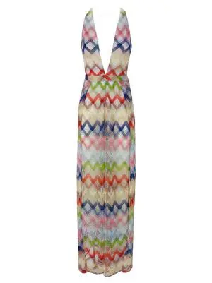 Missoni Zigzag-pattern Dress - Neutrals