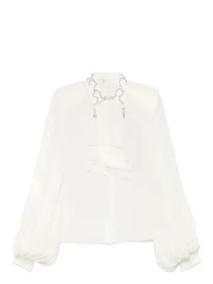 M.MARQUISE Shirt With Shoulder Pads