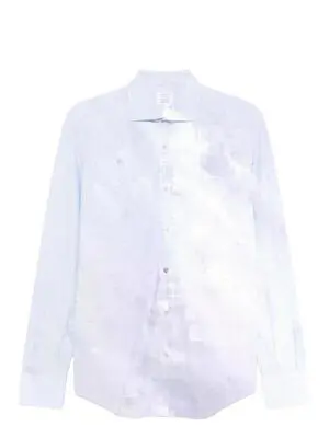 MAZZARELLI Geometric-print Shirt - White