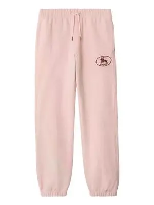 Burberry Cotton Track Pants - Pink