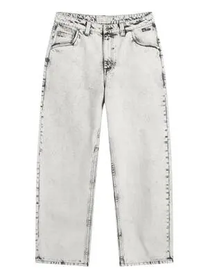 DIME Classic Baggy Denim Pants - Smoke White