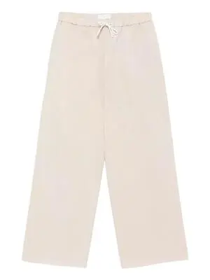 CIRCOLO 1901 Poplin Trousers - Neutrals