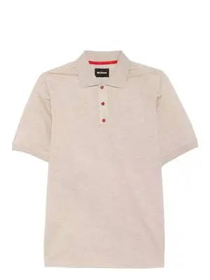Kiton Mélange-effect Polo Shirt - Neutrals