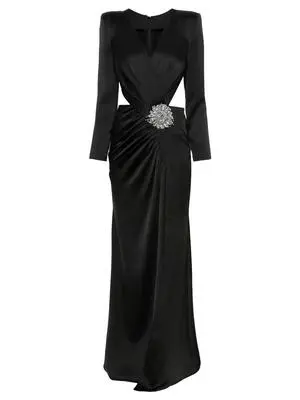 M.MARQUISE Grace Maxi Dress - Black