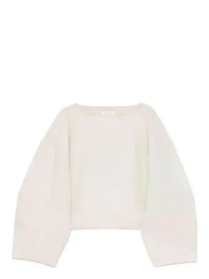 ENTIRE STUDIOS Boat Neck Sweater - Neutrals