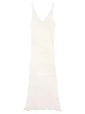 Faliero Sarti Simona Midi Dress - White