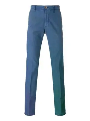 Incotex Slim Chino Trousers - Blue