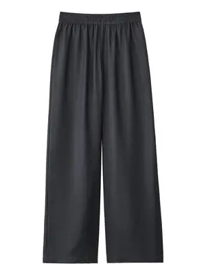 LISA YANG STORE Wide Leg Trousers - Midnight
