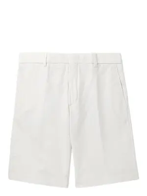 Loro Piana Jarno Straight-leg Bermuda Shorts - White