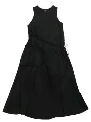 Y’s Cotton Midi Dress - Black