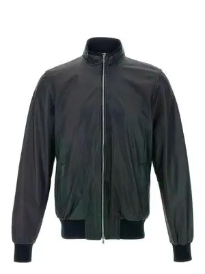 BARBA NAPOLI Leather Jacket