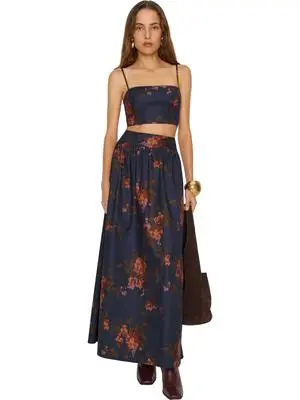 REFORMATION Amor Two-Piece Set Blue