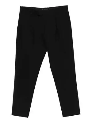 LOW BRAND Tailored Trousers - Black