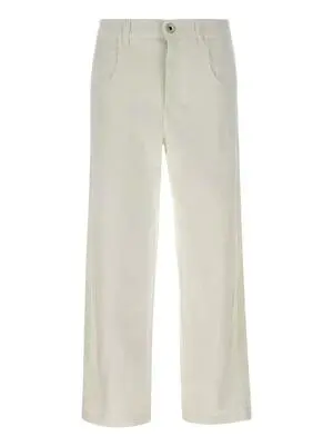 Eleventy Stretch-cotton Jeans - White