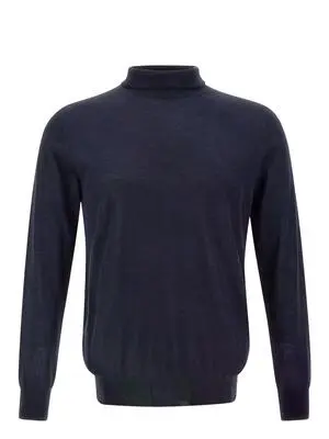 KANGRA Roll-Neck Sweater Blue