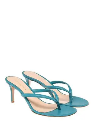 GIANVITO ROSSI Calypso Sandal - Turquoise Leather