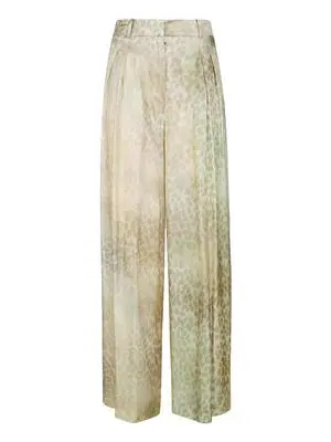 NUDE Animal-Print Trousers