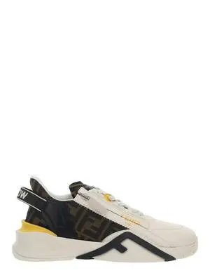 Fendi Flow Running Sneakers - White