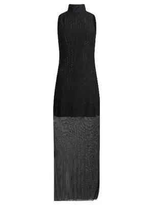 Liu Jo Embellished Halterneck Dress - Black