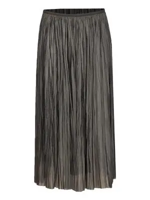 ROBERTO COLLINA Pleated Midi Skirt - Green