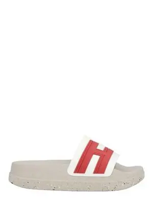 Hogan Rubber Slides - White