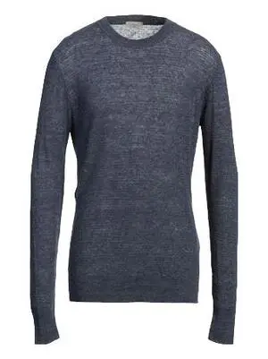 Altea Linen Crewneck Sweater - Navy