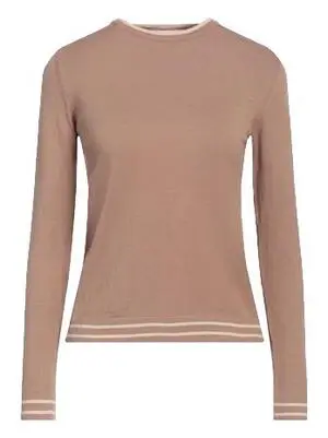 CARACTÈRE Crewneck Sweater - Camel