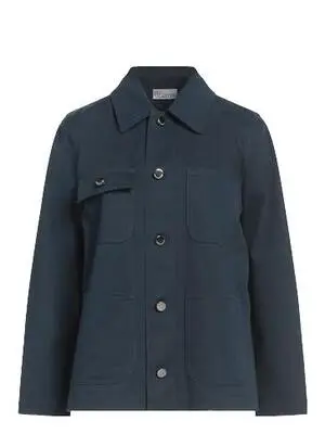 Red Valentino Jacket In Twill - Navy