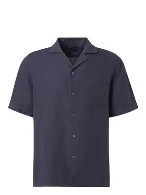 Thom Sweeney Linen Shirt - Blue