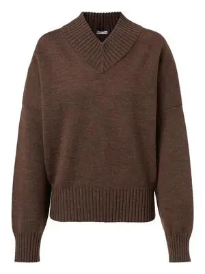Bottega Veneta Cotton-blend Sweater - Brown