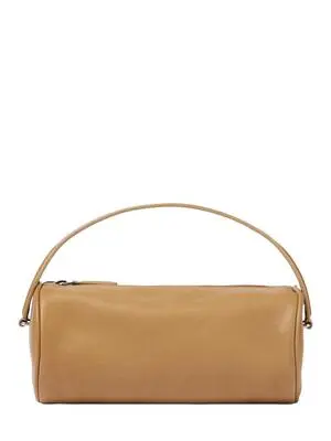 THE ROW 90s Leather Tote - Beige