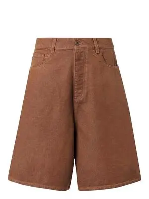 JW Anderson Denim Shorts - Brown
