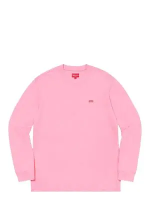 Supreme Small Box Long-sleeve Tee - Pink