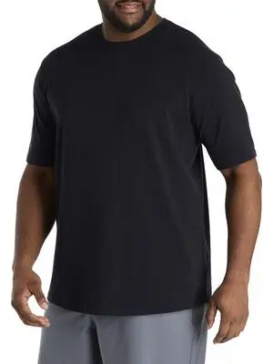 TRAVISMATHEW FIT BY DXL Big & Tall Cloud Crew Tee - Black