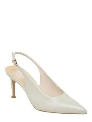 Dolce Vita Elasi Pointed Toe Slingback Pumps Light Sage Leather