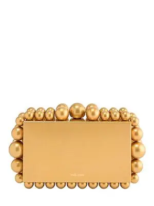 Cult Gaia Eos Metal Clutch - Antique Brass
