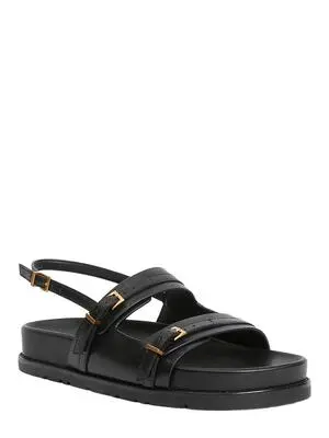 Simkhai Carey Slingback Sandals - Black