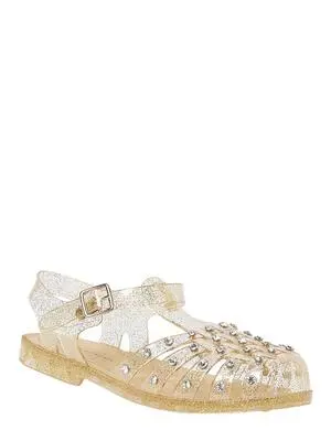 LOEFFLER RANDALL Rhys Jelly Sandals - Champagne