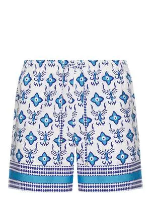 HARAGO HARAGO Block Printed Shorts