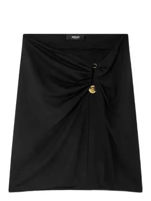 VERSACE Safety Pin Cover-Up Skirt