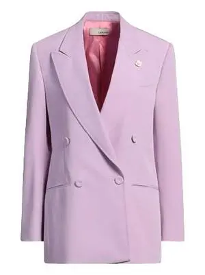 LARDINI Double-breasted Blazer - Purple