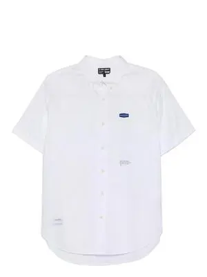 Izzue Logo-patch Shirt - White