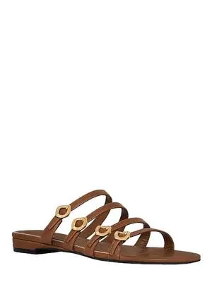Rebecca Minkoff Buckle Slide Sandal - Tawny