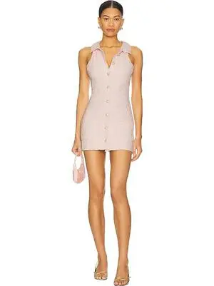 Devon Windsor Collins Mini Dress - Pink Swirl