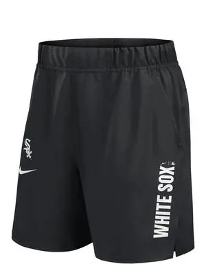 Nike Chicago White Sox Victory Dri-fit Mlb Shorts - Black