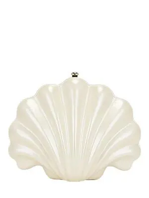 Jw Pei Shell Clutch - Ivory
