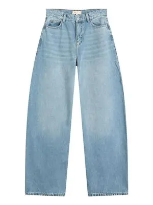 STEL Wide Barrow Leg Denim Jeans