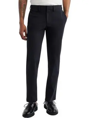 OPEN EDIT Slim Fit Stretch Cotton Chinos - Black