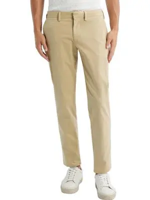 OPEN EDIT Slim Fit Stretch Cotton Chinos Tan Starfish