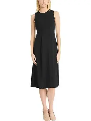 LUXELY Sleeveless Midi Dress - Meteorite